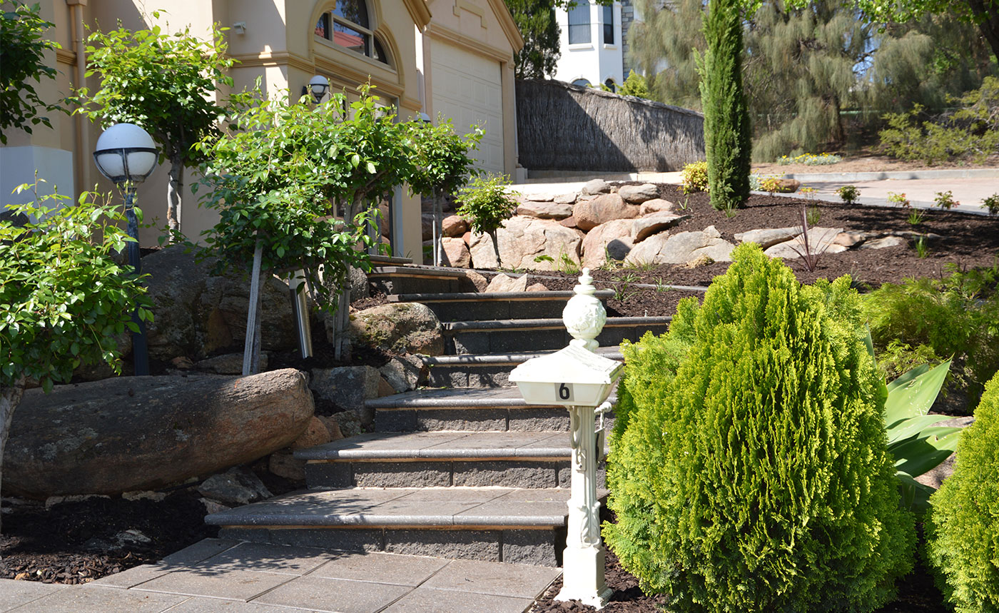 Adelaide Garden Landscapers Complete Landscaping With Steps